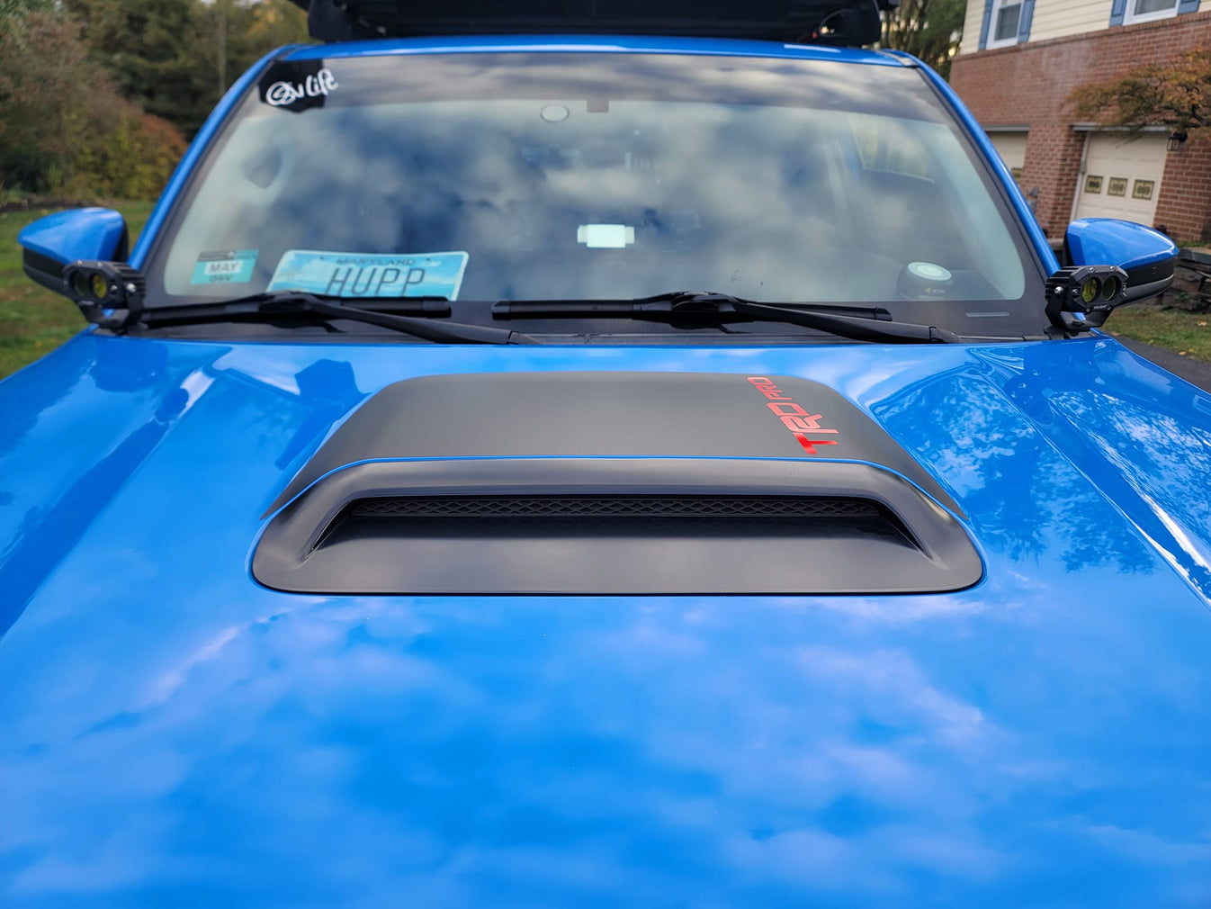 Yodavinyl 2010-2023 Toyota 4Runner Hood Scoop Decal for TRD Pro – YodaVinyl