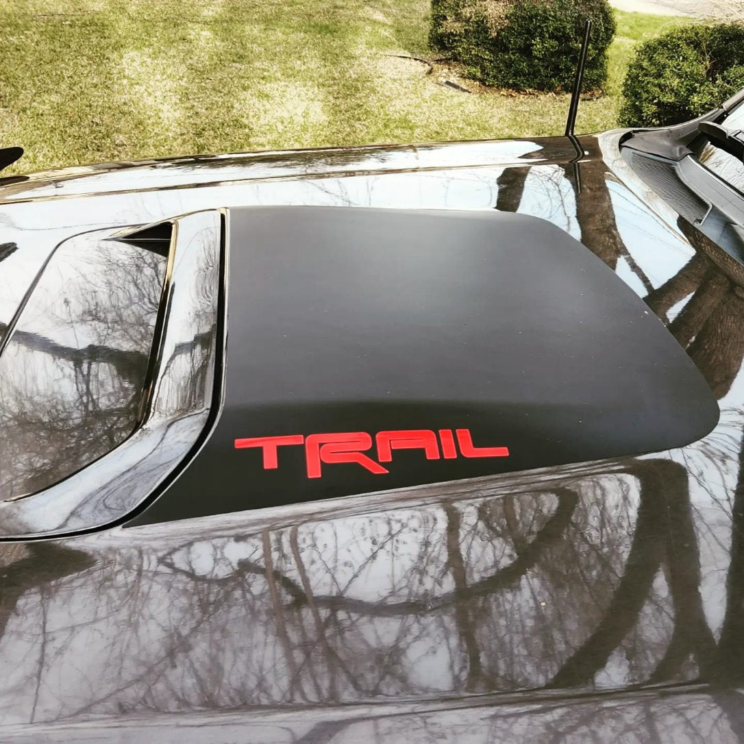 Yodavinyl 2010-2023 Toyota 4Runner Hood Scoop Decal for TRD Trail ...